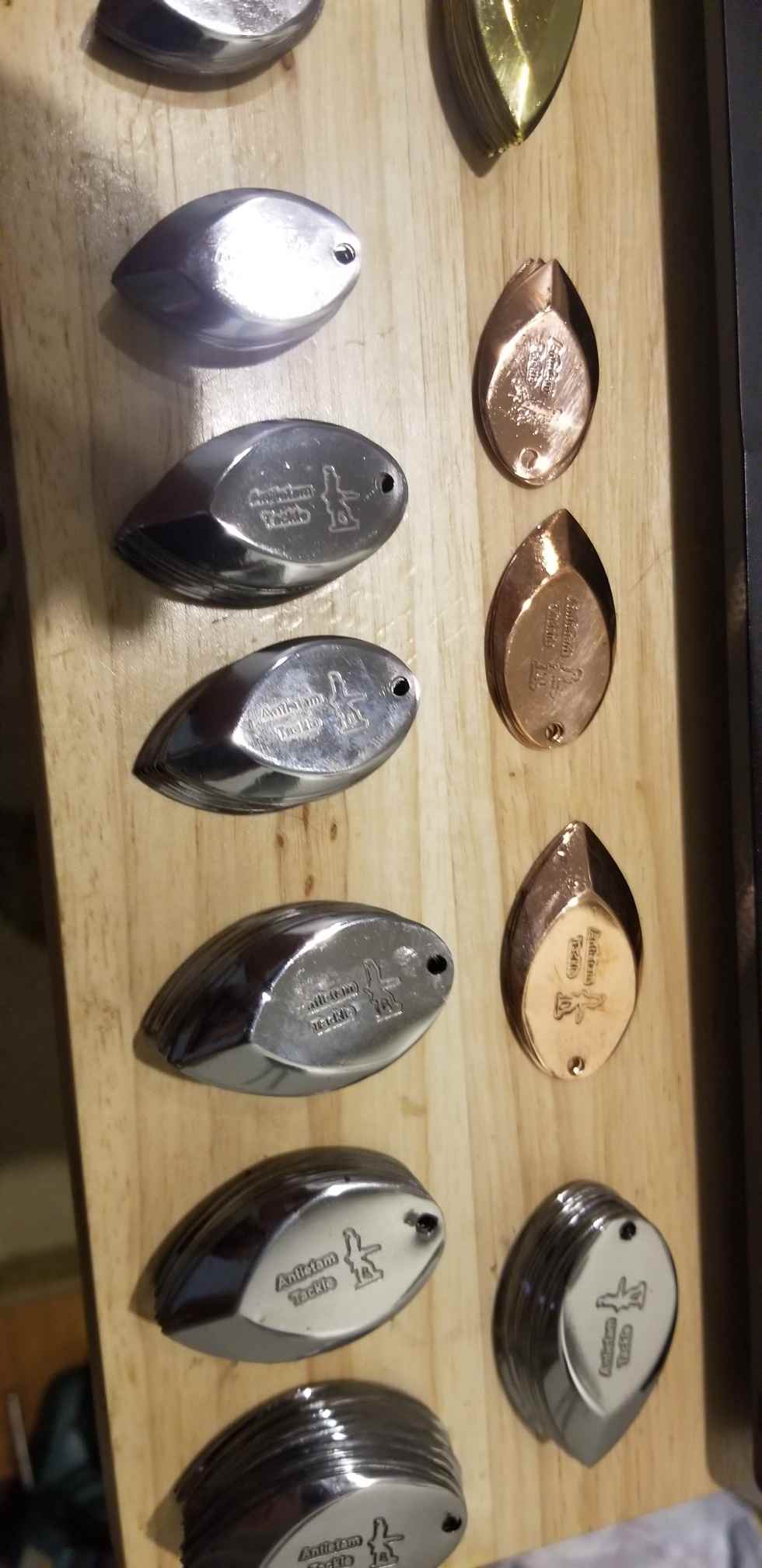Beveled blades are here - Tacklemaking - Bass Fishing Forums