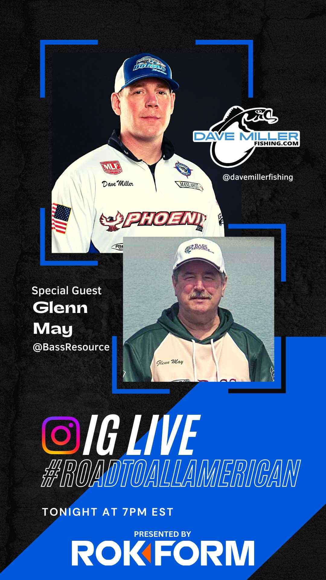 Glenn on Instagram Live! - General Bass Fishing Forum - Bass Fishing Forums