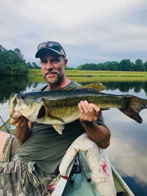 Finally got another picture-worthy bass - Fishing Reports - Bass ...